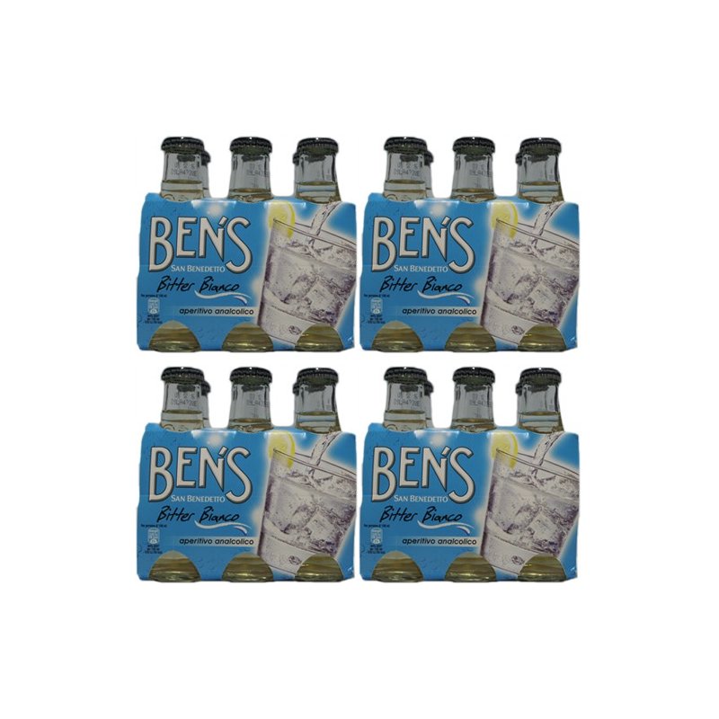 4x San Benedetto Ben´s Bitter Bianco 6x 98 ml