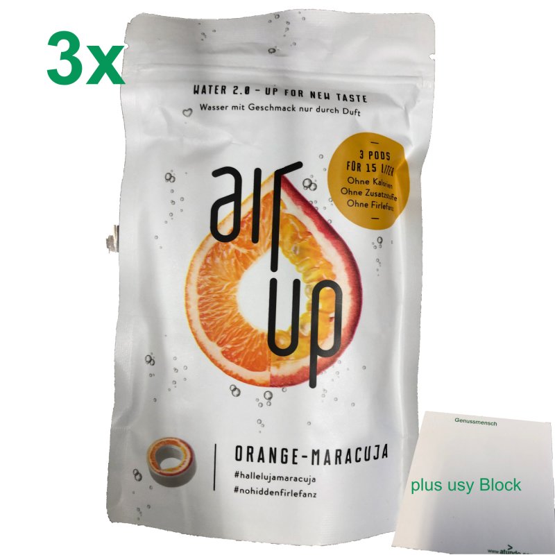 air up Duft-Pods Orange für air up Trinkflasche (3er Pack)