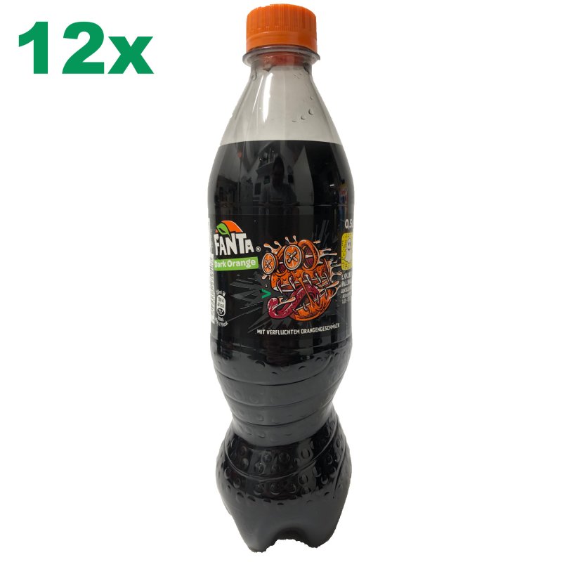 Fanta Dark Orange (12x500 ml PET Flasche)