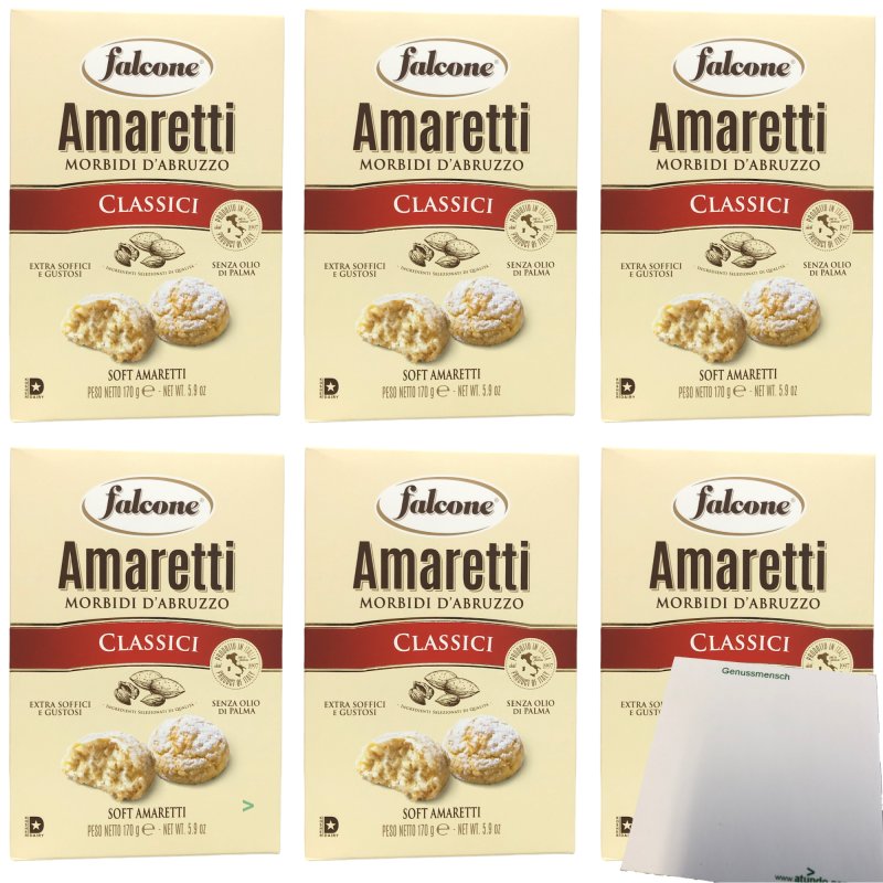 Falcone Amaretti Morbidi d´Abruzzo "Weiche Amaretti" 6er