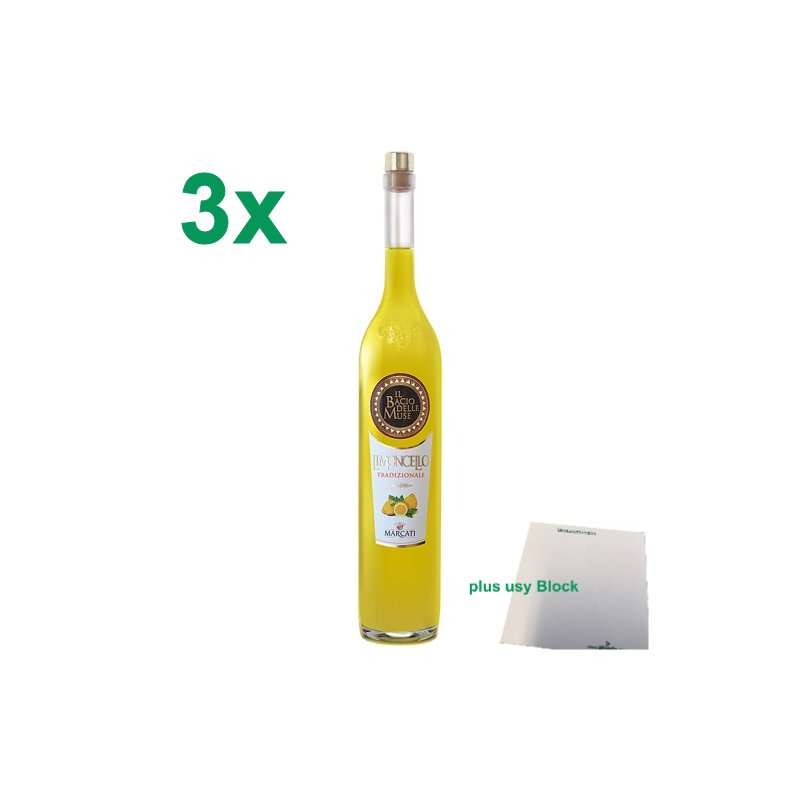 Marcati Limoncello Il Bacio delle Muse "Limoncello Tradizionale" 3er