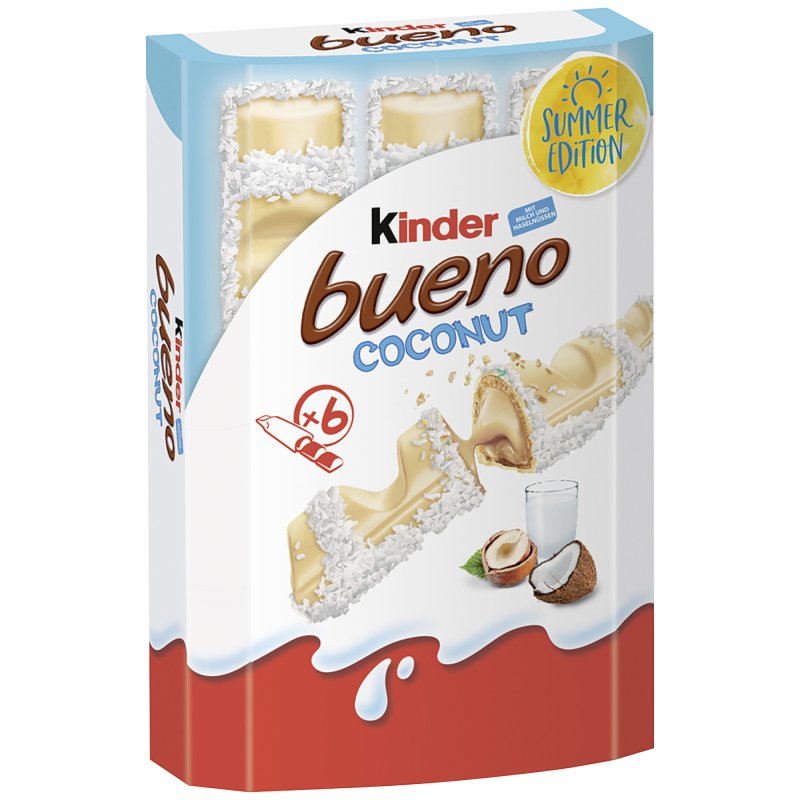 Kinder bueno Coconut limited Edition Officepack + usy Block
