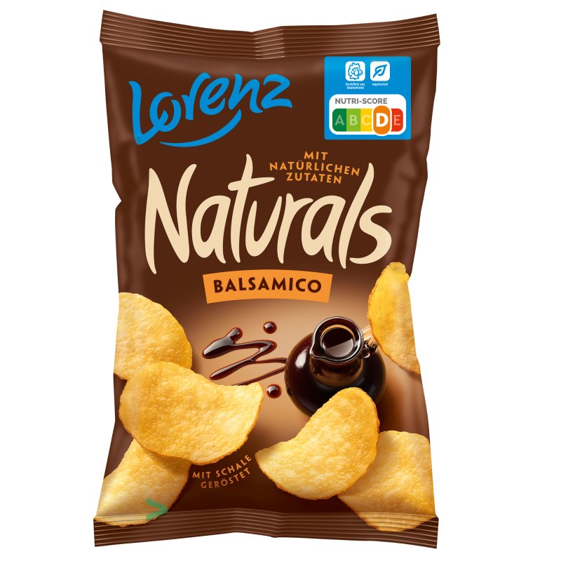 Lorenz Naturals Balsamico Chips Kartoffelchips geröstet (95g Beutel)