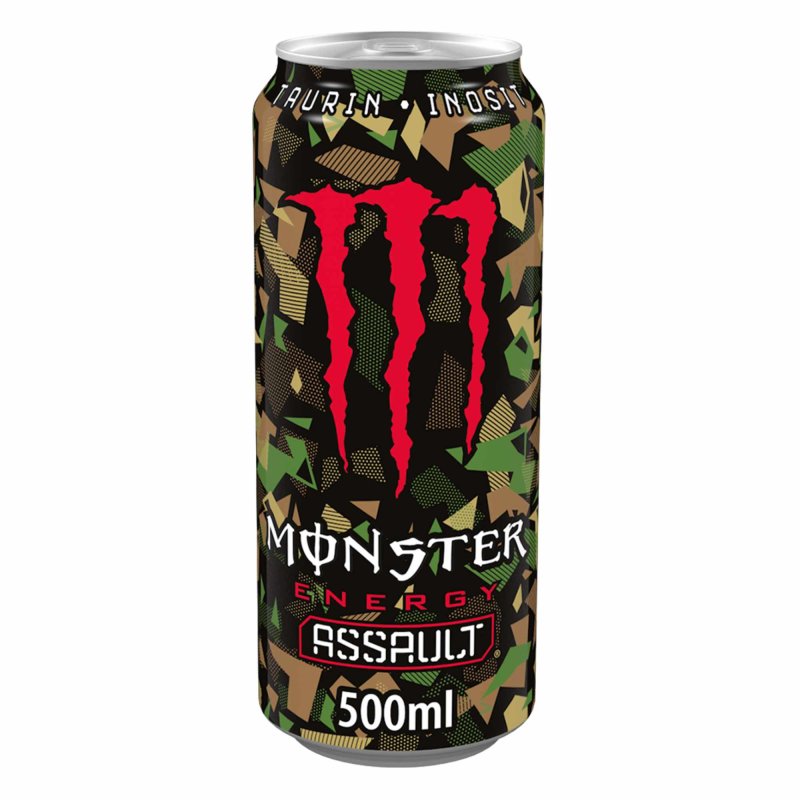 Monster Assault rot Energy Drink DPG (0,5L)