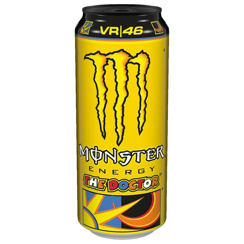 Monster Energy Drink The Doctor Rossi Edition DPG 1er Pack (1x0,5 Lit