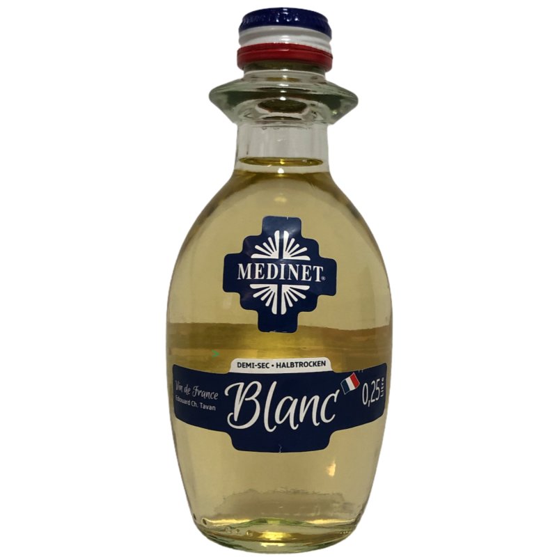 Medinet Blanc französischer Weißwein halbtrocken mit dezenter Restsüß