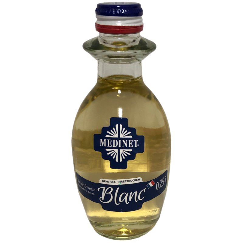 Medinet Blanc französischer Weißwein halbtrocken mit dezenter Restsüß