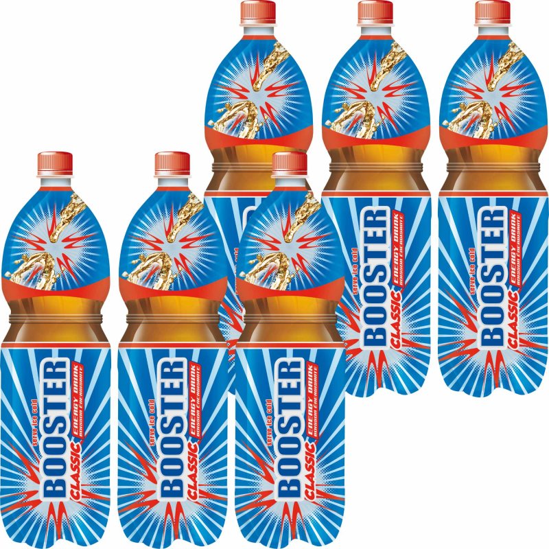 Booster Energy Drink Original PET DPG (6x1,5L Flasche)