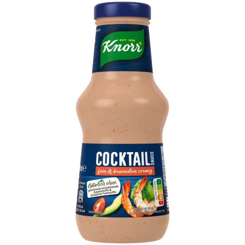 Knorr Cocktail Sauce Cremig und fein (250ml Flasche)
