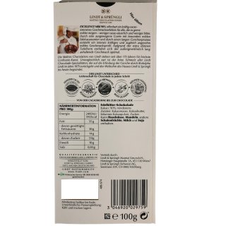 Lindt Excellence 90 % Cacao Edelbitter Schokolade (100g Tafel)
