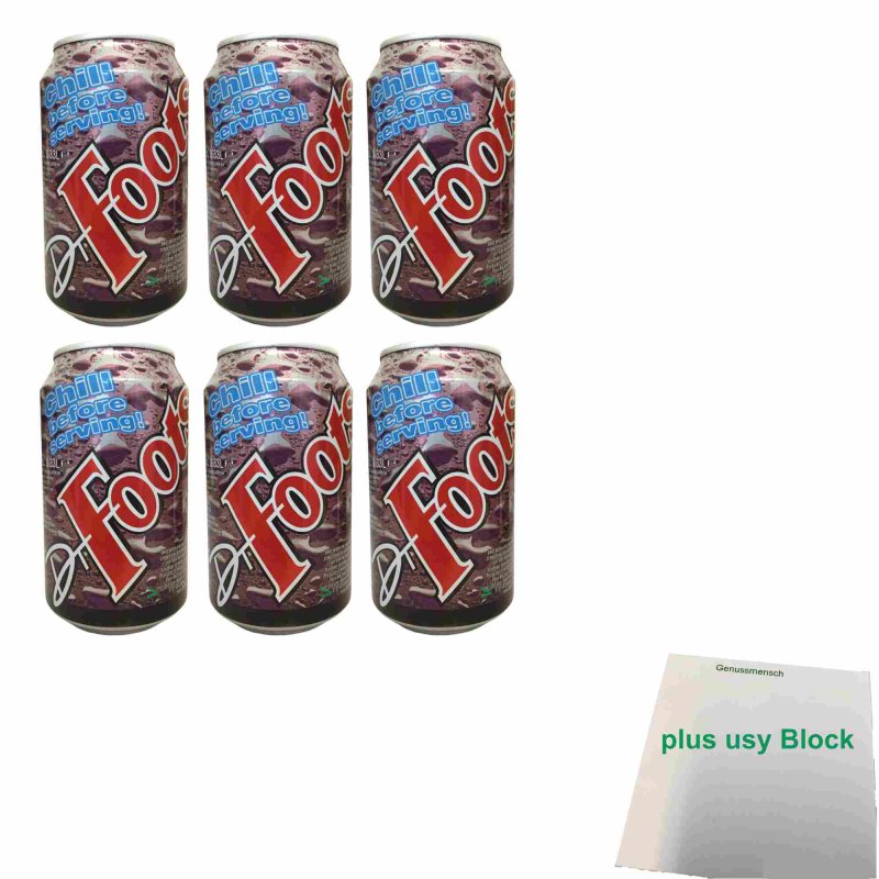 Dr. Foots Cherry Cola (24x0,33l Dose) + usy Block