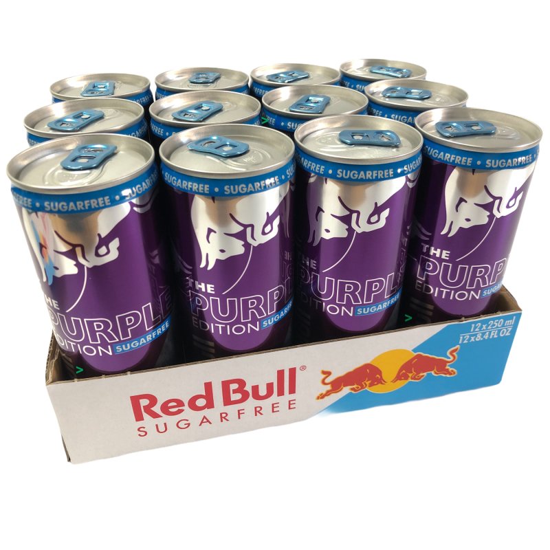 Red Bull The Purple Edition sugarfree Acai 2er Pack (24x0,25l Dose)