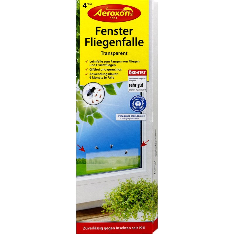 Aeroxon Fensterfliegenfalle 4 er