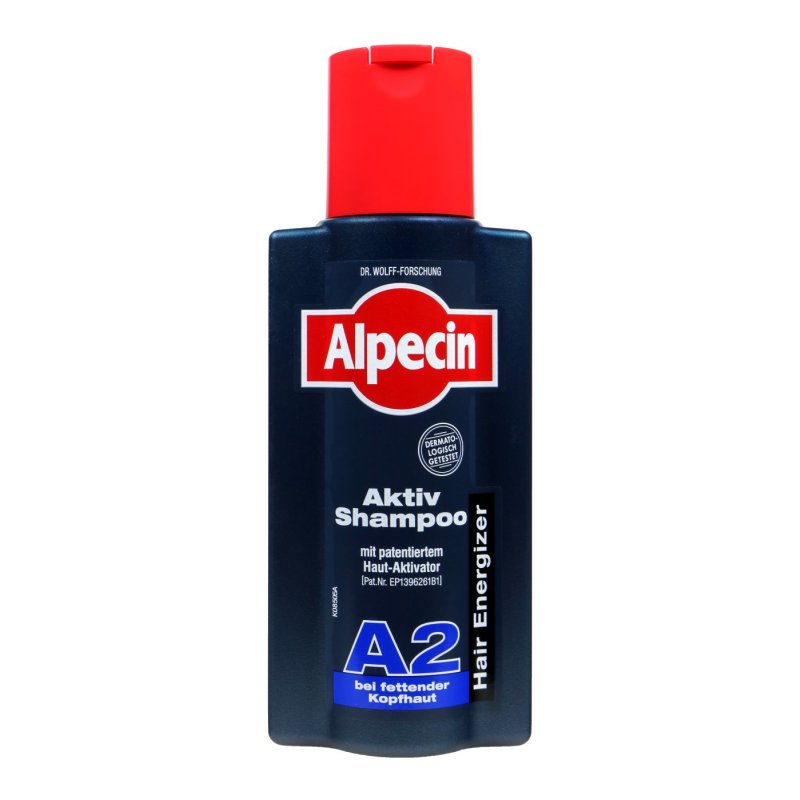 Alpecin Aktiv Shampoo A2 - Bei Fettender Kopfhaut 250ml