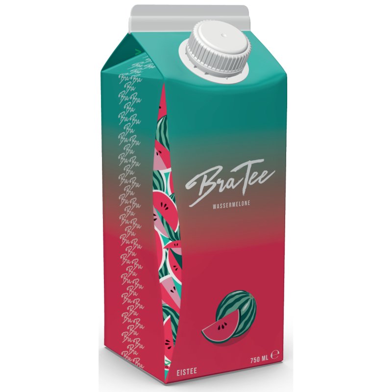 Capital Bra Eistee BraTee Wassermelone (750ml)