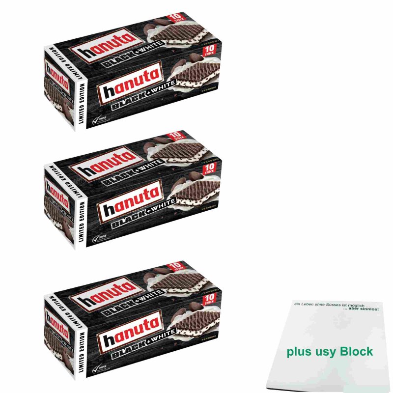 hanuta Black & White Limited Edition (220g Packung)