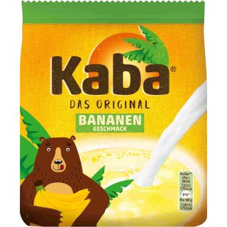 Kaba Das Original Banane Getränkepulver 6er Pack (6x400g Beutel) + us