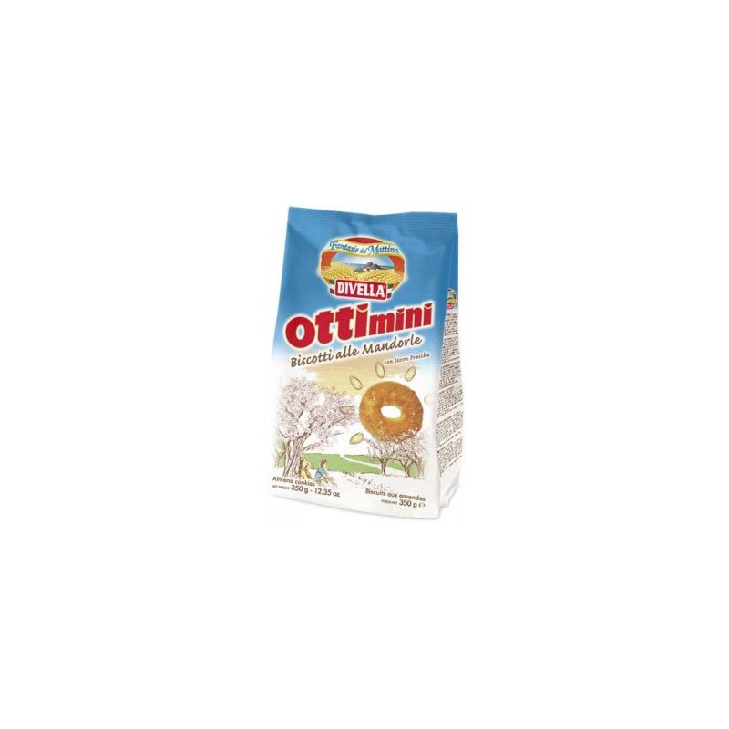 DIVELLA - Biscotti Ottimini Mandorle (350g Packung)