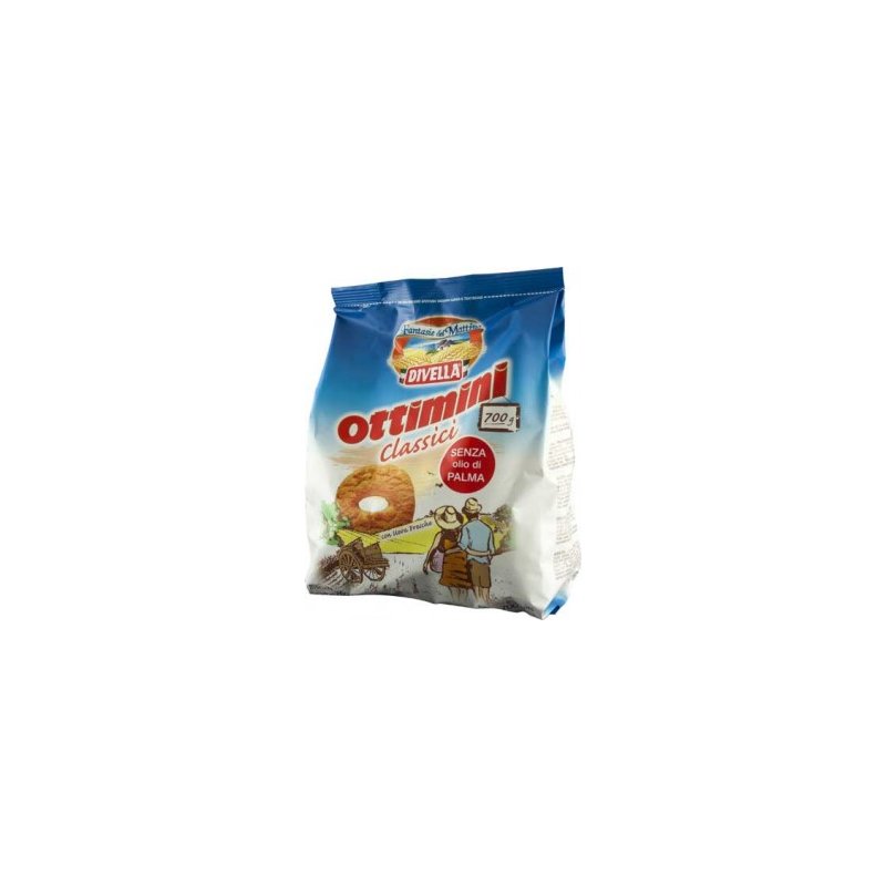 DIVELLA - Biscotti Ottimini Classici (700g)