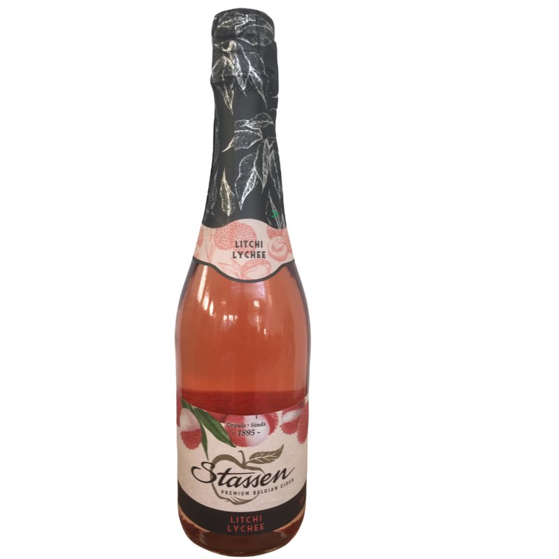 STASSEN Lychee Cidre 5% Alc. ( 750 ML)