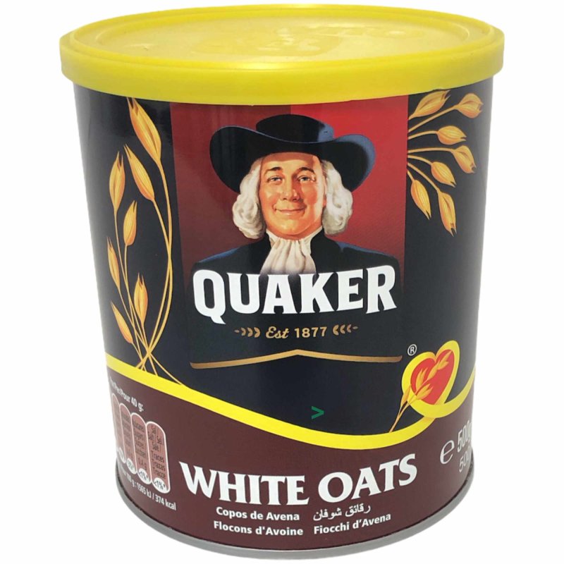 Quaker Weisser Hafer (500g Dose)