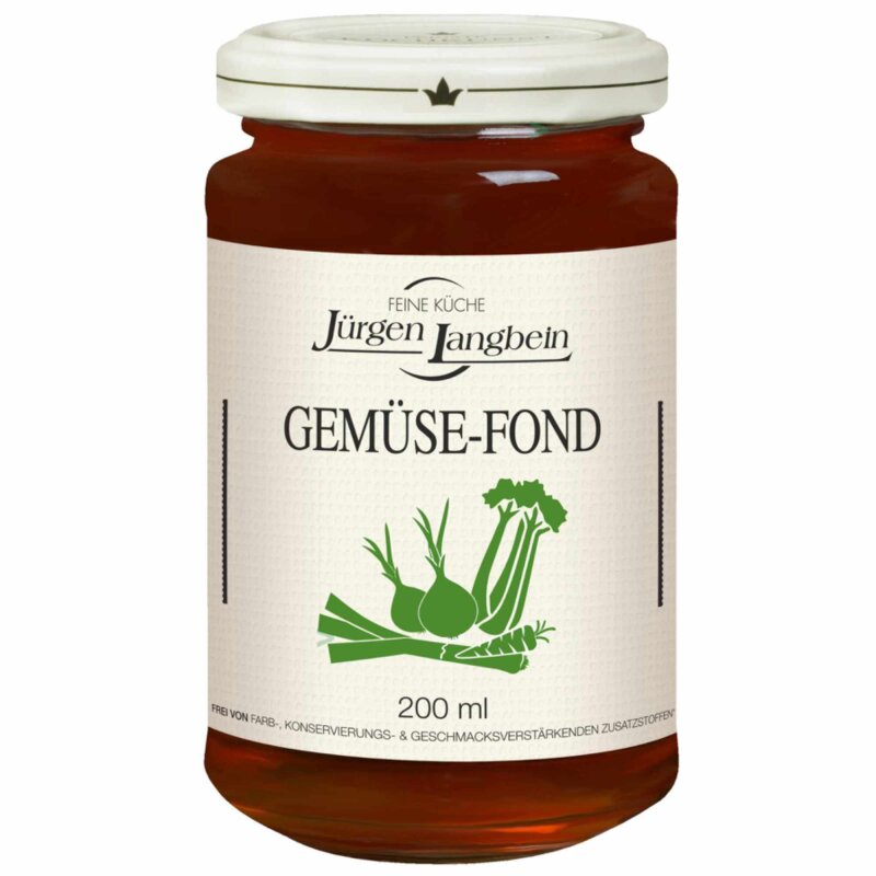 Jürgen Langbein Gemüse-Fond (200ml Glas)