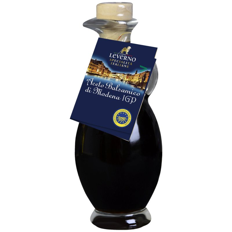 Leverno Aceto Balsamico Di Modena mit fruchtiger Süße (250ml Flasche)
