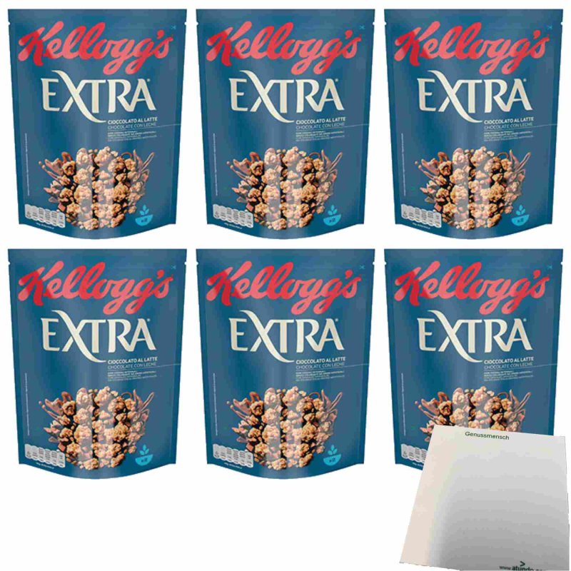 Kelloggs Extra Cioccolato al Latte Müsli 6er Pack