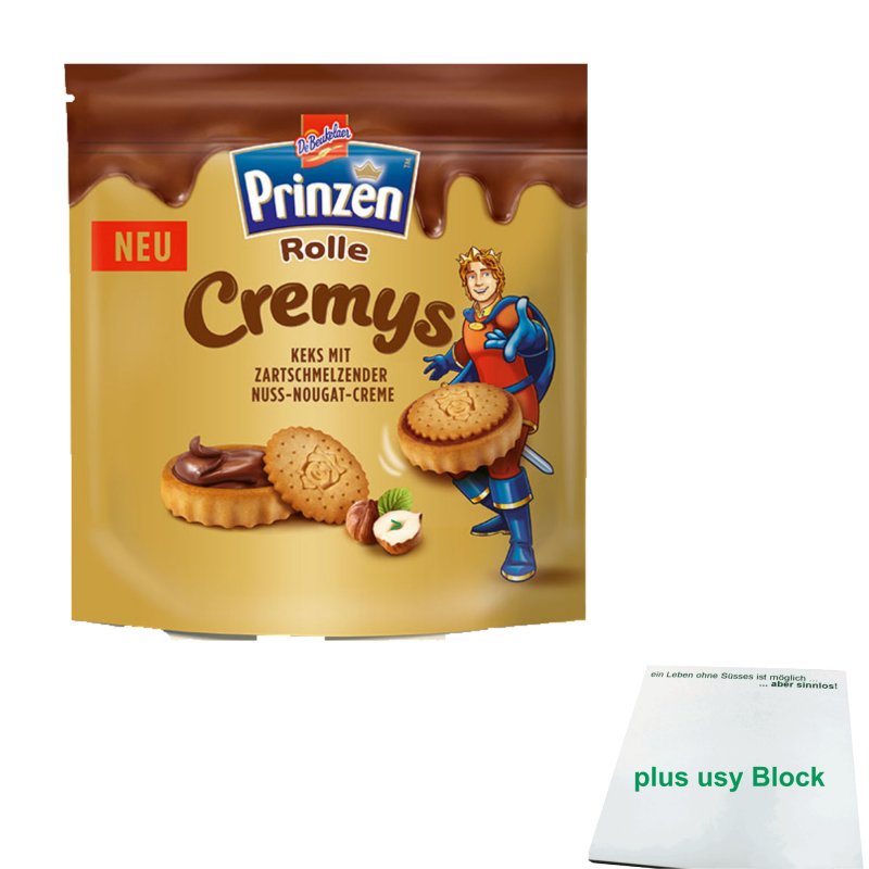 Prinzen Rolle Cremys (172g Beutel) + usy Block