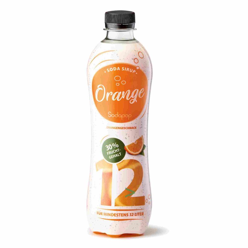 Sodapop Classic Sirup Orange (500ml Flasche)