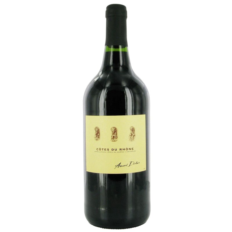 Armand Dartois Cotes du Rhone AOC Rotwein trocken - 6 x 1,00 l Flasch