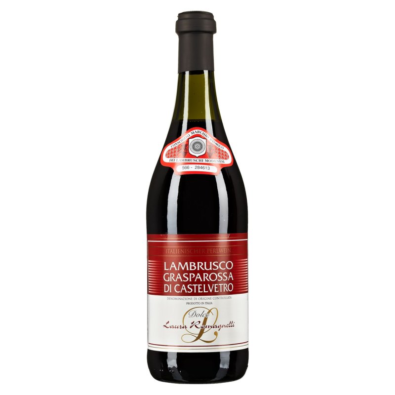 Laura Romagnelli Lambrusco Grasparossa di Castelvetro Rotwein - 6 x 0