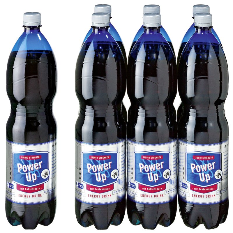 Power up Energy Drink - 6 x 1,50 l Flaschen