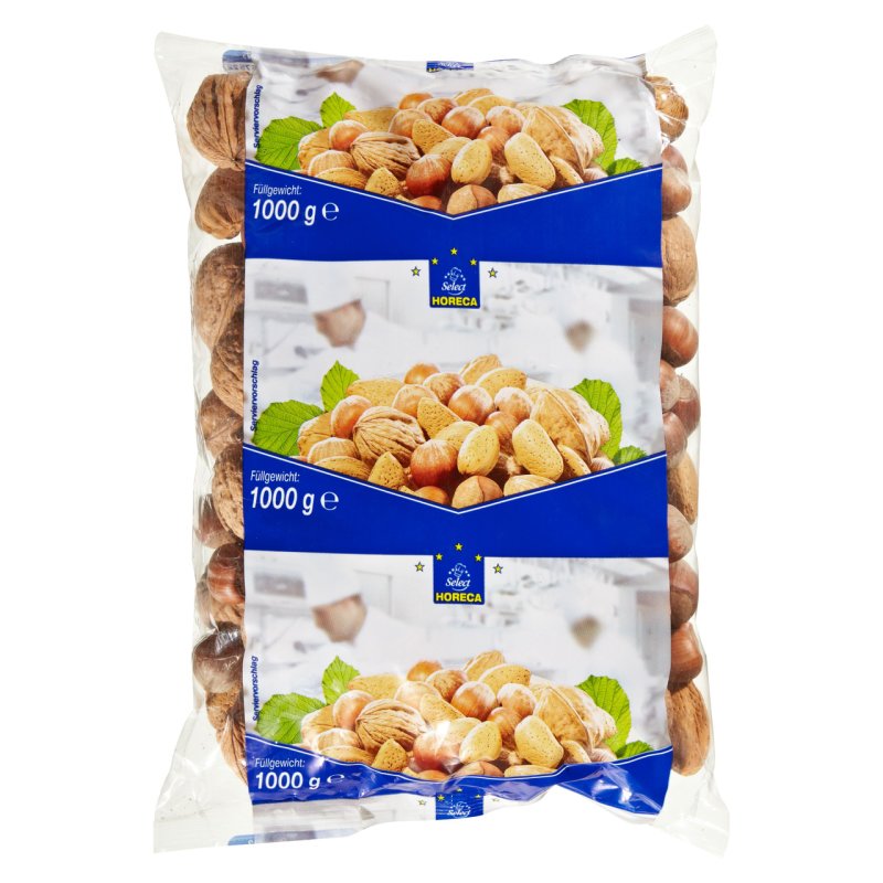Horeca Select Mischnüsse 3-Frucht - 1 kg Stück