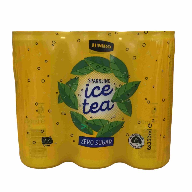 Jumbo Sparkling Ice Tea zuckerfrei 24x0,25l Dose