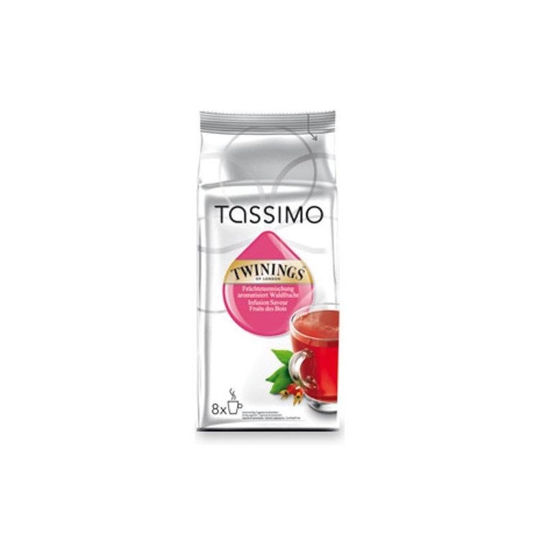 Tassimo T-Disc Twinings Waldfrucht Tee, 1er Pack (8 Discs)