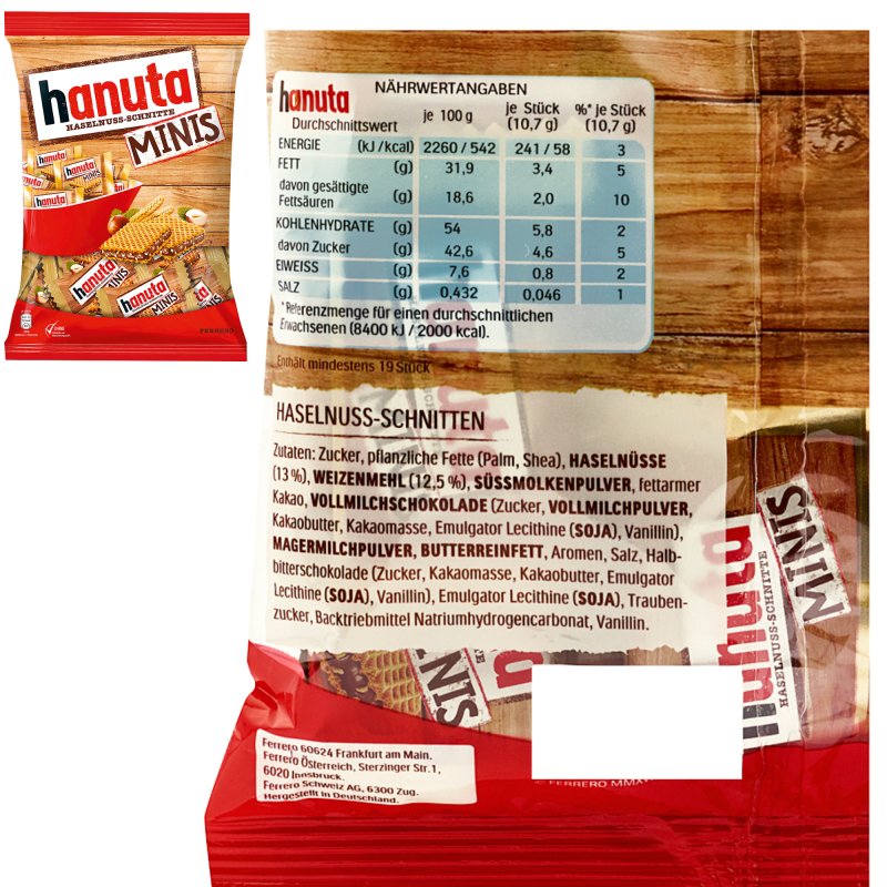 hanuta minis (200g Beutel)