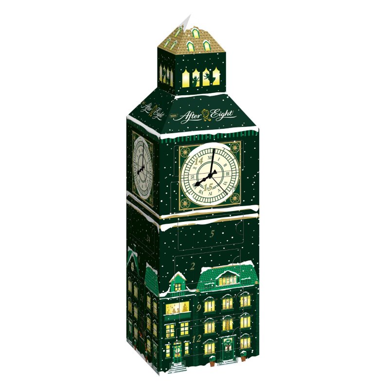 Nestle After Eight Adventskalender 3D Big Ben (185g Packung)