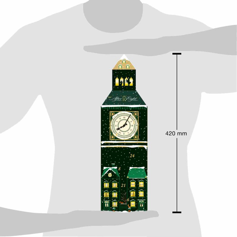 Nestle After Eight Adventskalender 3D Big Ben (185g Packung)