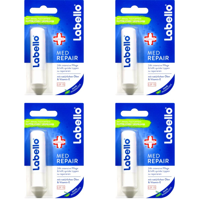 Labello Med Protection Blister 4er Pack (4x4,8g)