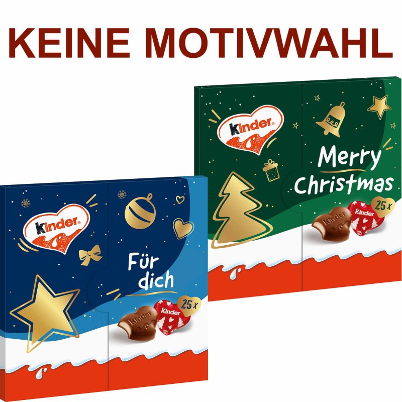 Ferrero kinder LOVE mini KEINE FARBWAHL (107g Packung)