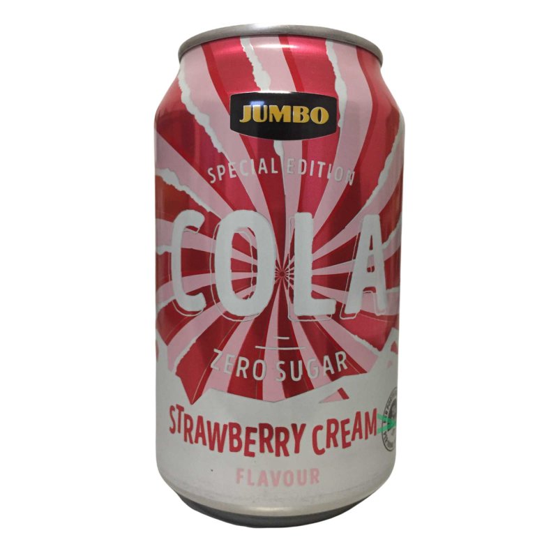 Jumbo Cola Strawberry Cream 6er Pack (6x0,33l Dose Erdbeer-Sahne-Cola
