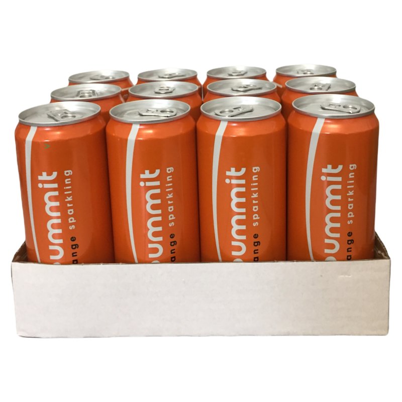 Summit Orange Sparkling Orangenlimonade (12x0,33l Dose EINWEG NL)