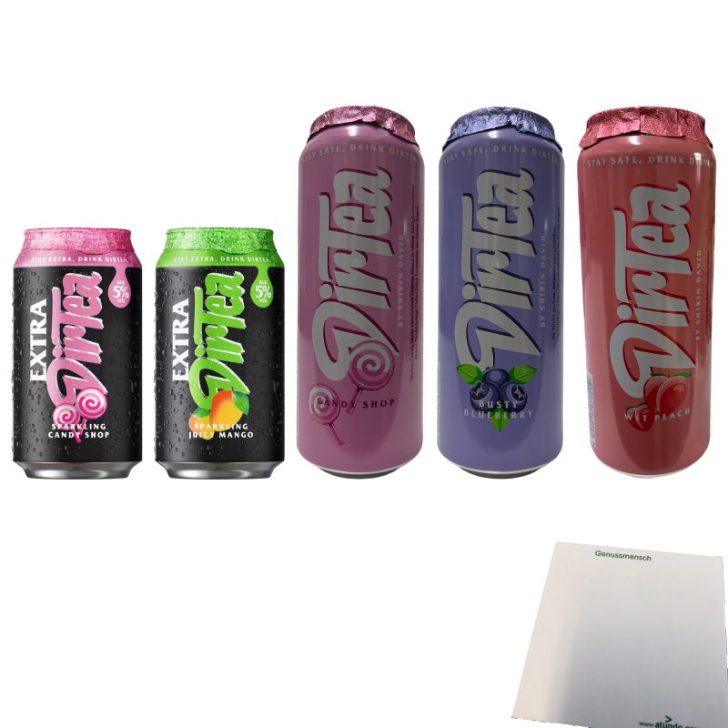 Extra DirTea Sparkling Candy Shop by Shirin David 5% vol. (330ml Dose