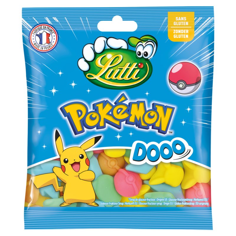 Lutti Pokemon Dooo Fruchtgummi (100g Packung)