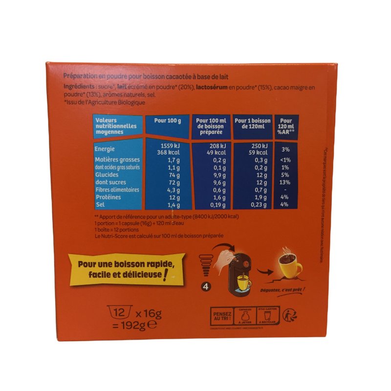 Benco Original Bio Boisson Cacaotee (192g)
