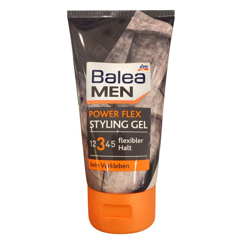 Balea MEN Power Flex Styling GEL kein Verkleben (150ml Tube)