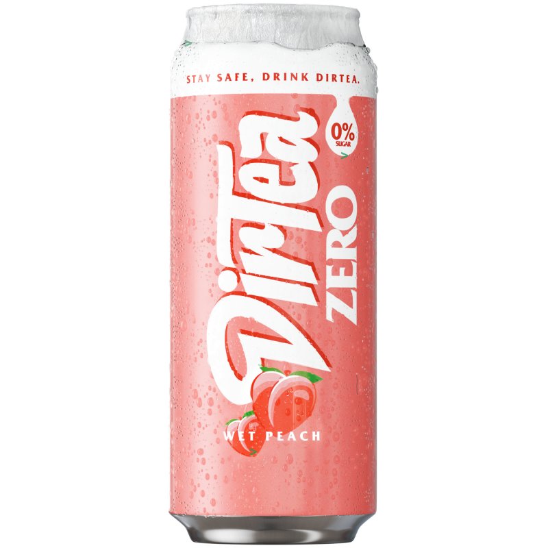 DirTea Wet Peach ZERO Eistee by Shirin David (0,5 Liter Dose) incl. D