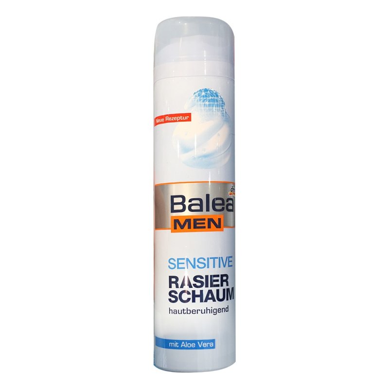 Balea MEN Ultra Sensitive Rasier Schaum (300ml Spülungflasche)