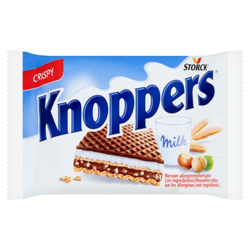 Wafel melk-hazelnoot 24 stuks x 25 gram